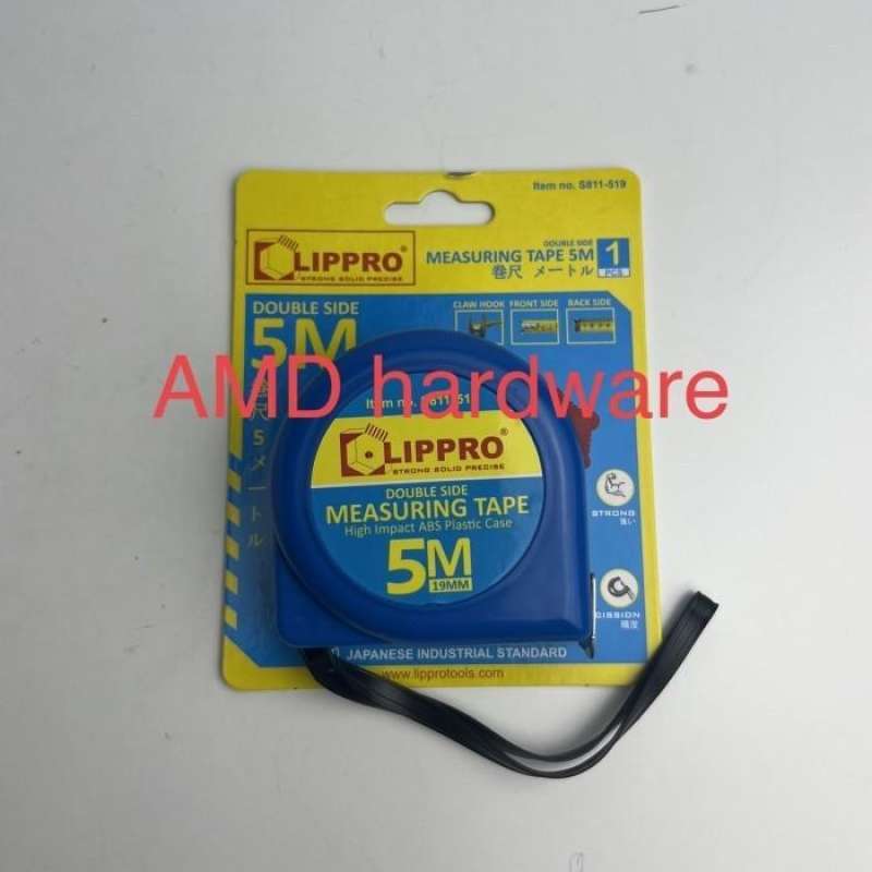 Jual Meteran Plastik Karet 5m / 3m Tape Measure Besi 3 M-5 Meter Lakoni ...