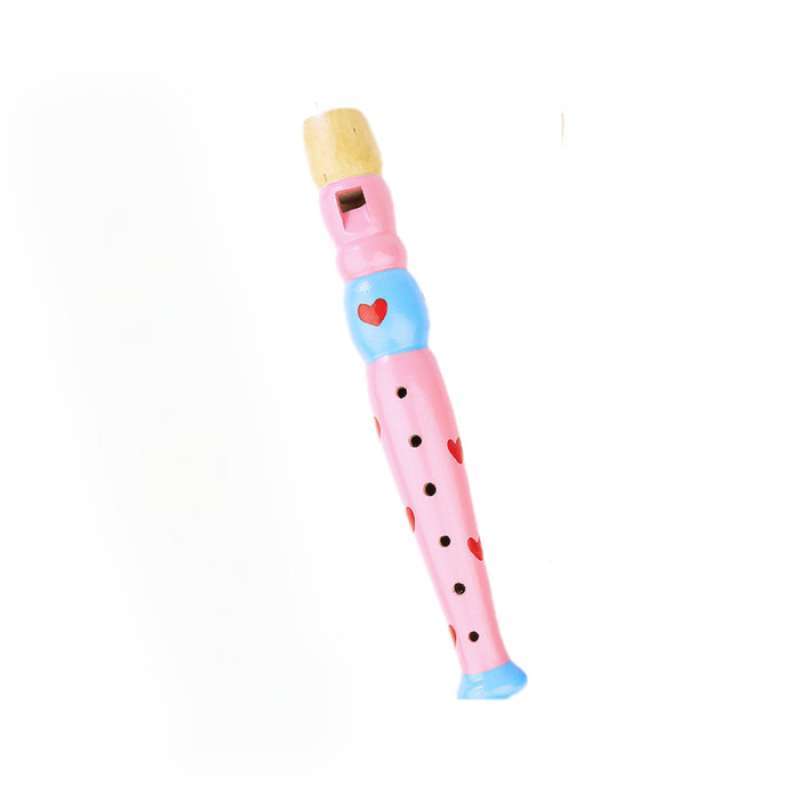 Jual Mainan Edukasi Alat Musik Seruling Kayu Flute Suling Anak 6 Lubang ...