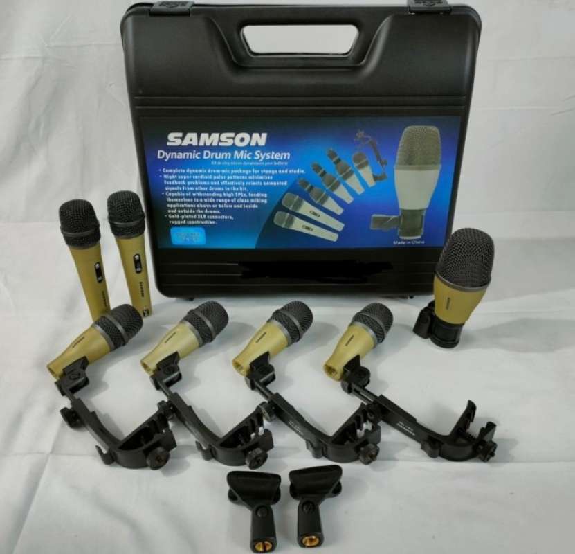 Jual Mic Drum Samson Dmk7 Mik Samson Dram Dmk 7 Kit Lengkap Di Seller Noelle - Cengkareng Timur ...