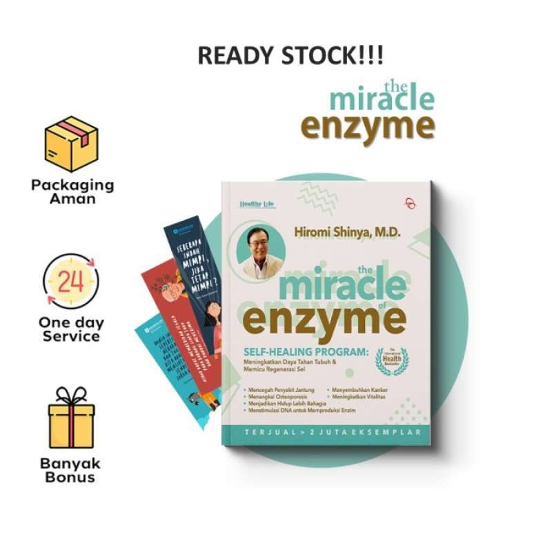 Jual Buku The Miracle Of Enzyme: Self-healing Program (qanita) Di ...