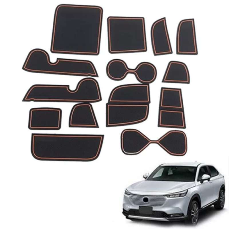 Promo Anti Slip Matras Rubber Mat Honda New Hrv 2022 Diskon 23% Di ...