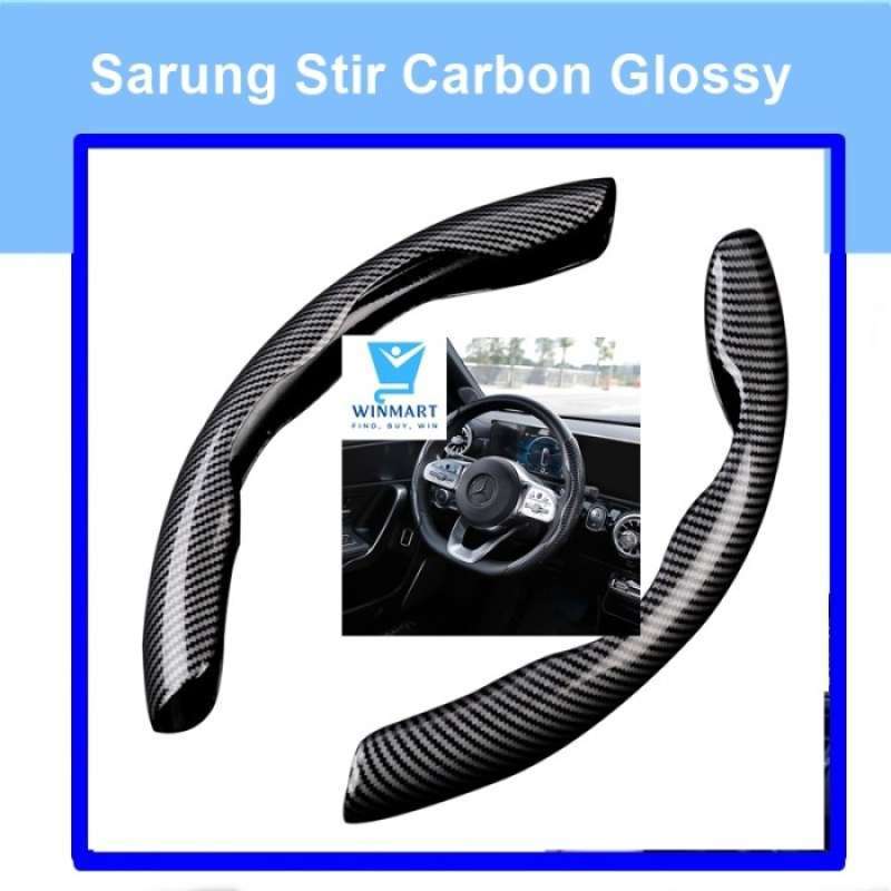 Promo Sarung Setir Steering Steer Cover Carbon Premium Glossy Mobil ...