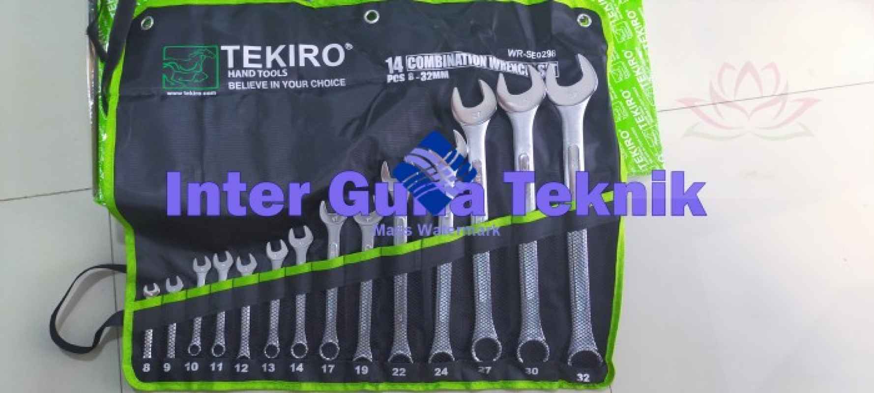 Promo Tekiro Kunci Ring Pas Set 14 Pcs 8 -32 Mm Combination Set Se0298 ...