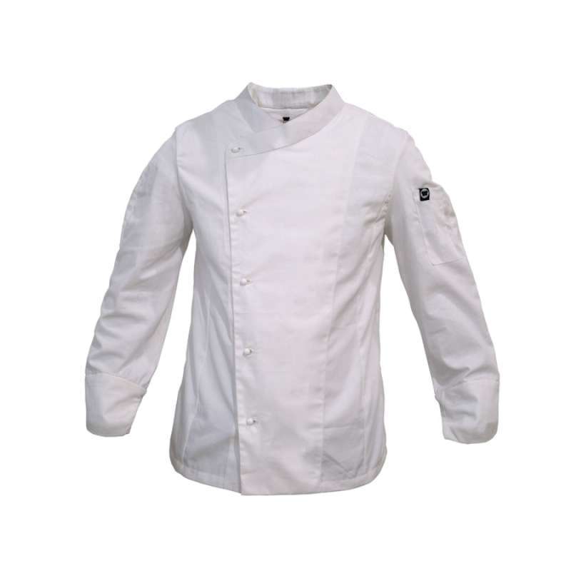 Jual Muchef Chef Jacket / Baju Koki Amerta White - S Di Seller Wd_store ...
