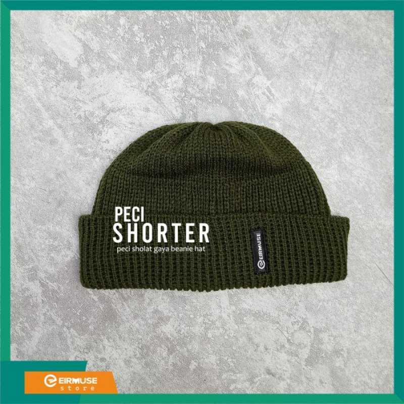 Jual Shorter Beanie By Eirmuse Kupluk Pria Keren Bisa Untuk Peci Sholat ...