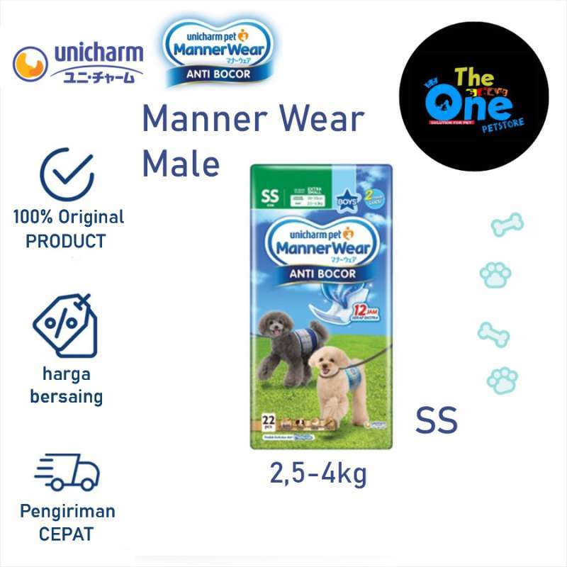 Jual Pet Diapers Male Per Lembar Manner Wear Male Popok Anjing Jantan ...