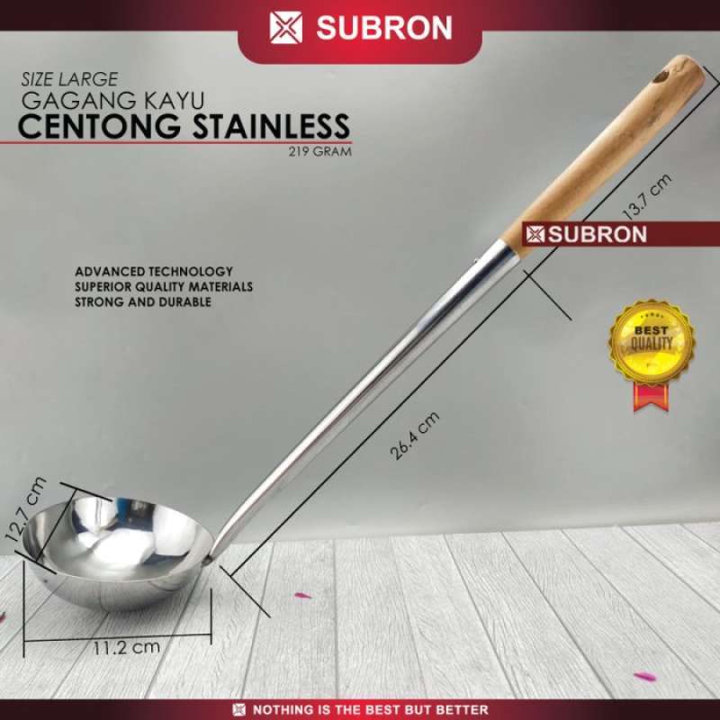 Promo Subron Soup Ladle Panjang 49cm Centong Sendok Kuah Soup Gagang ...