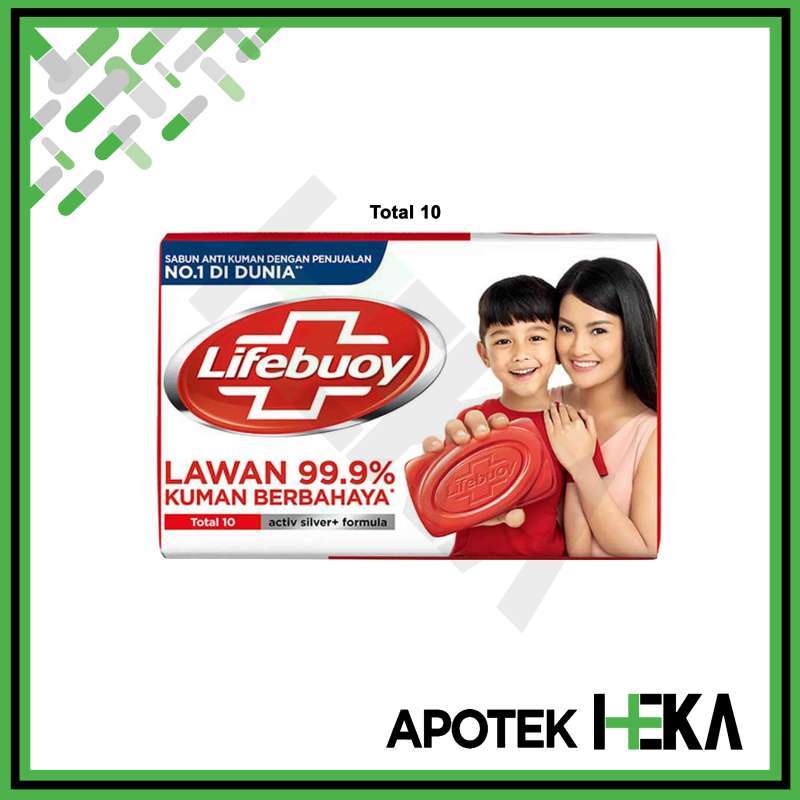 Jual Lifebuoy Sabun Mandi Batang 70 G - Total 10 Di Seller Apotek Heka ...