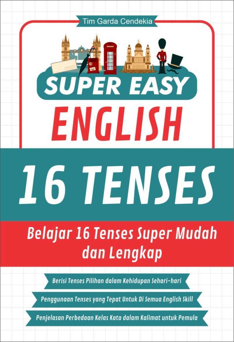 Jual Seri Super Easy English Grammar,vocabulary,tenses,conversation ...