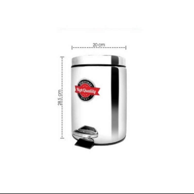 Promo Tempat Sampah 5 Liter Maspion Injak /tong Sampah Injak 5 Liter ...