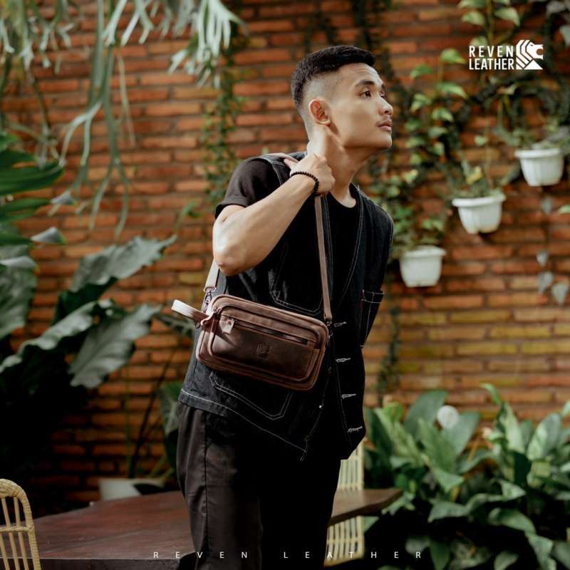 Promo - Nakula Bag Clutch Tas Tangan Pria Kulit Asli Premium Tas Cowo ...
