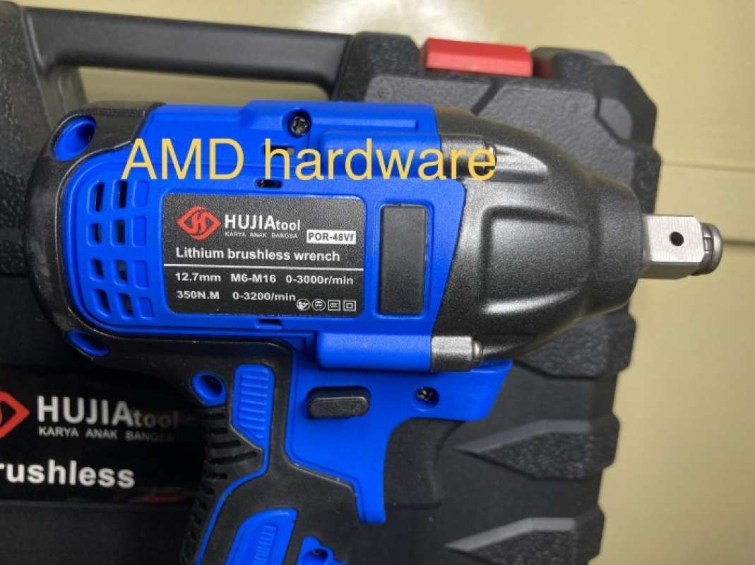 Promo Bor Cordless Brushless Impact Wrench Sock Set 21v Nagawa Model ...