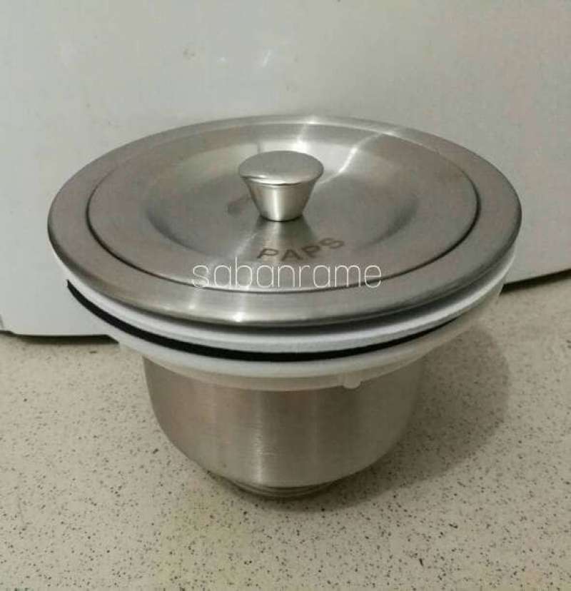 Promo Afur Bak Cuci Piring Stainless Steel Saringan Keranjang Sink ...