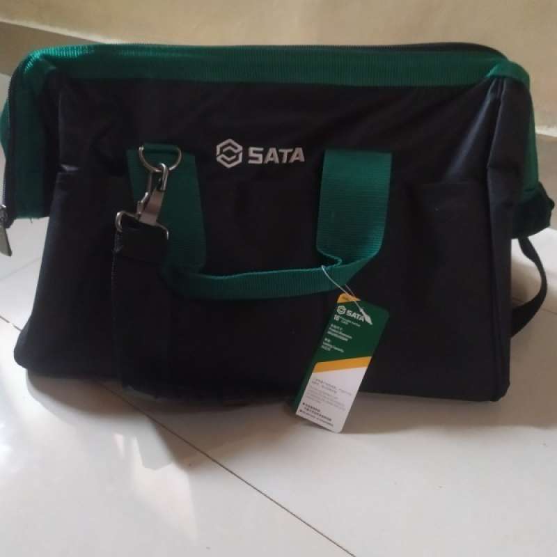 Promo Tas Perkakas 16 Inch Portable Tool Bag Sata Tools - 95182 Tool ...