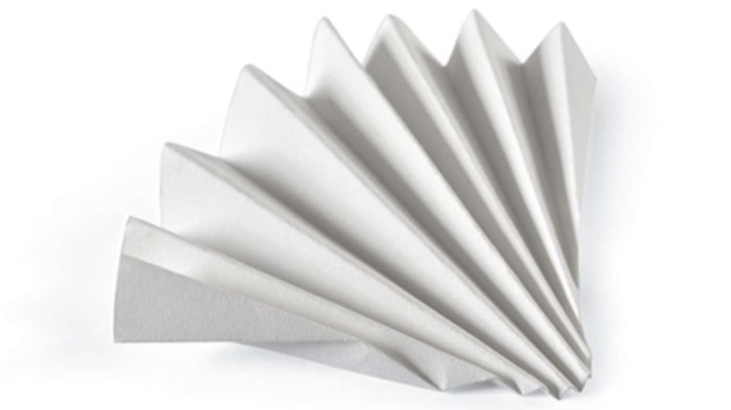 Promo Whatman 10311844 Grade 597 ½ Qualitative Filter Paper Folded 125 ...