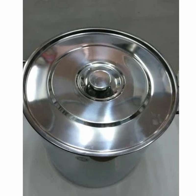 Promo Panci Stainless Tinggi Besar Kapasitas 50 Ltr Extra Tebal 0.2mm ...