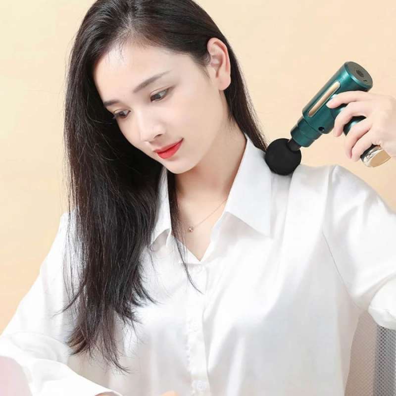 Promo Mini Portable Massager Fascia Gun - Alat Pijat Terapi Getar Otot ...