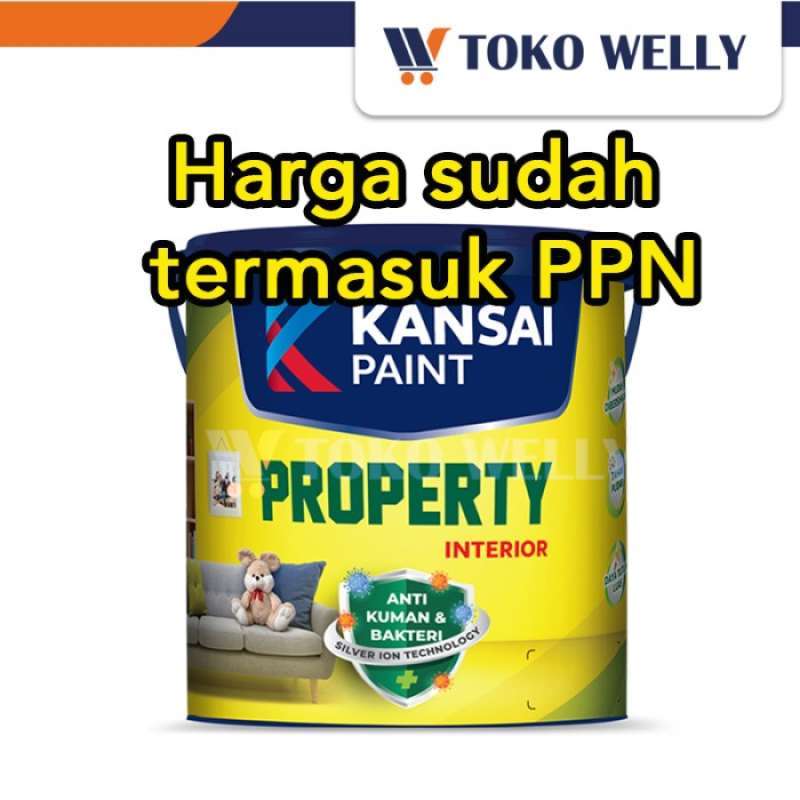 Promo Cat Tembok Kansai Perty / Warna 075 - White Ballroom / Gln (5kg ...