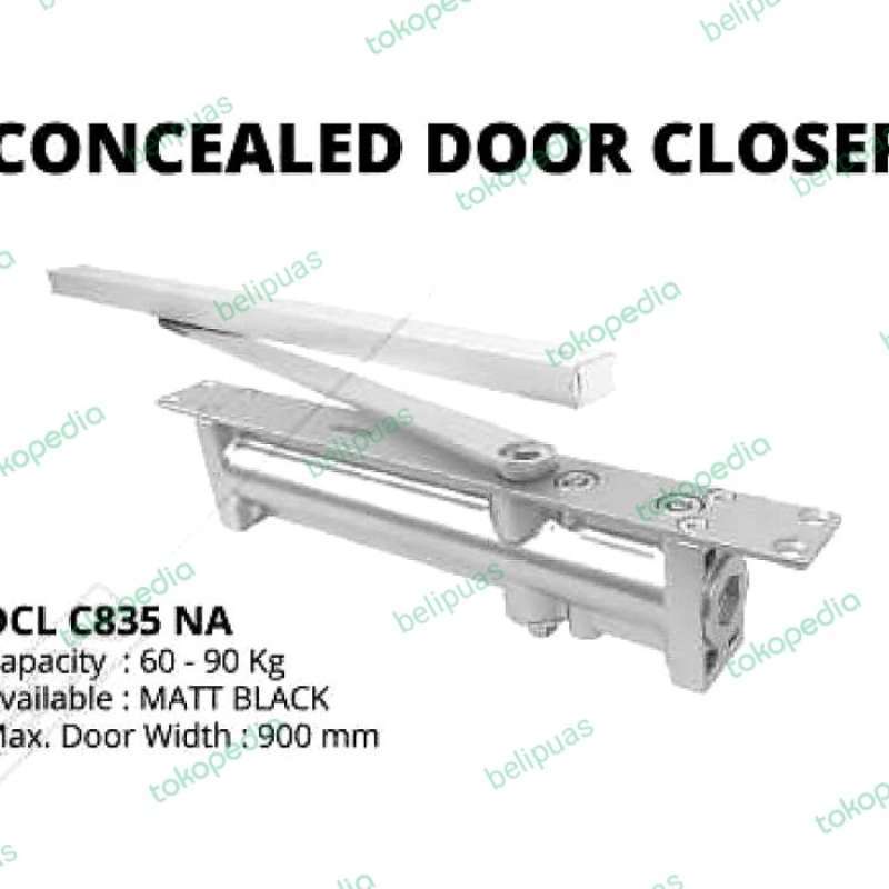 Promo Door Closer Dekson Dcl C 835 Black Doorcloser Sliding Concealed ...