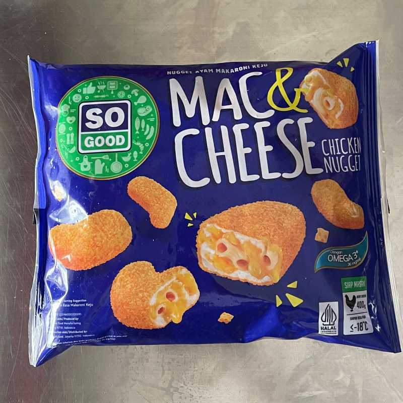 Jual So Good Mac And Cheese Chicken Nugget 400gr / Nugget Ayam Keju Di Seller Bentang Frozen ...