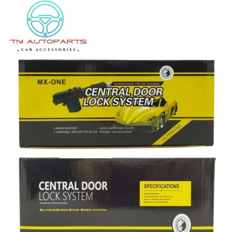 Promo Central Lock Mobil 4 Pintu Mx-one Mx One Universal Diskon 23% Di ...