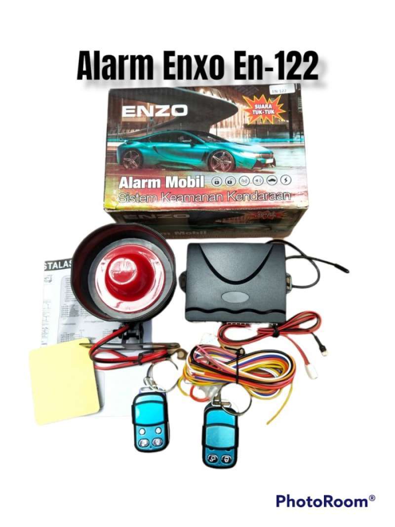 Promo Alarm Mobil Universal Enzo En 122 Tuk-tuk Model Remote Sleding Diskon 23% Di Seller Sari ...