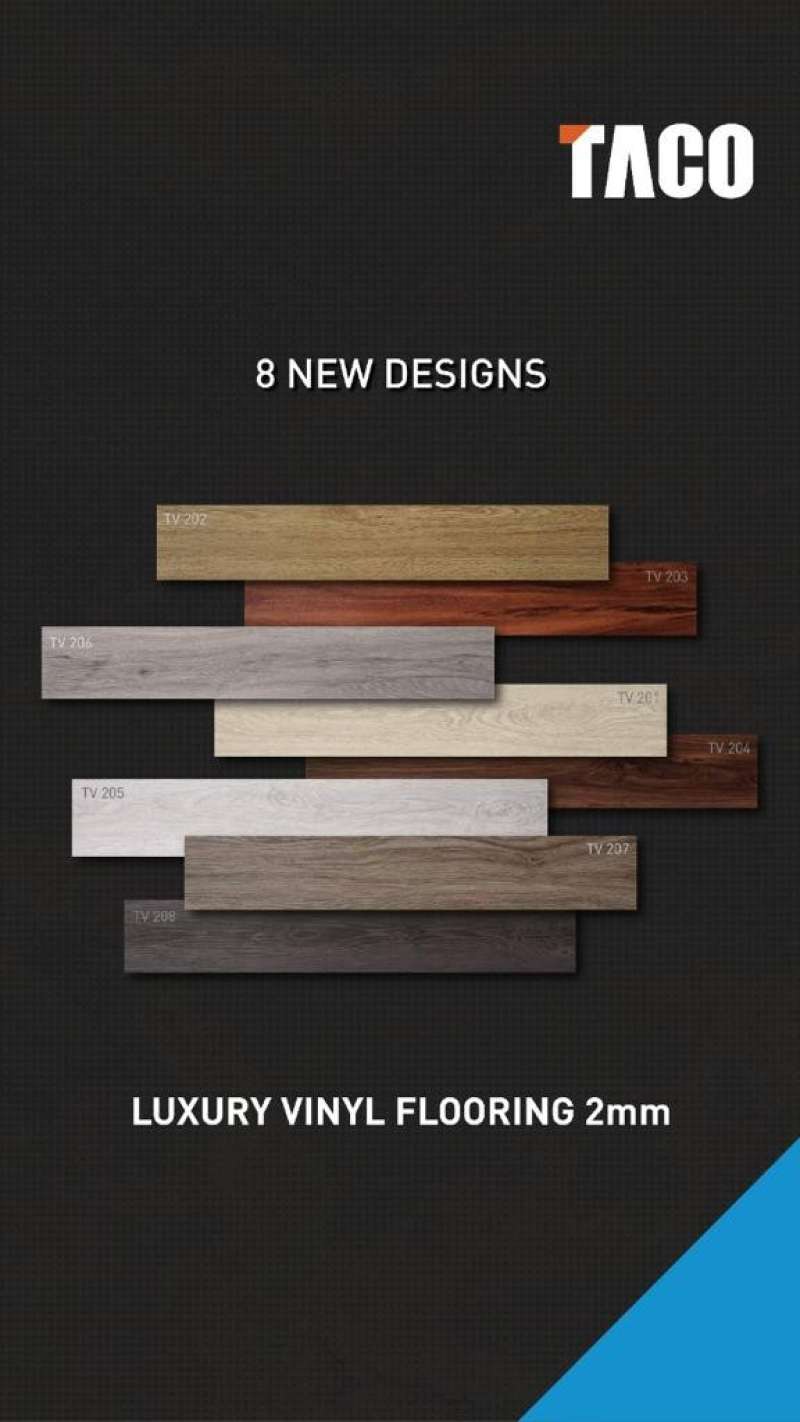 Promo Taco Vinyl Lantai Tebal 2mm / Vinyl Flong Motif Kayu Diskon 23% ...