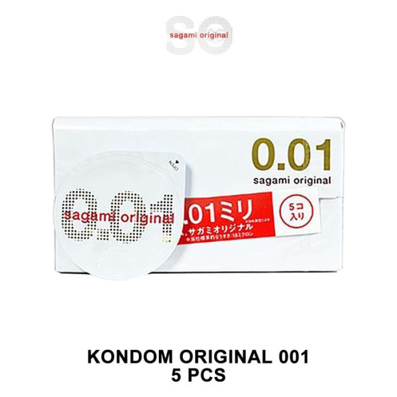Promo Alat Kontrasepsi Kondom Sagami Original 0.01 Condom Isi 5 Pcs Diskon 23% Di Seller Makmur ...