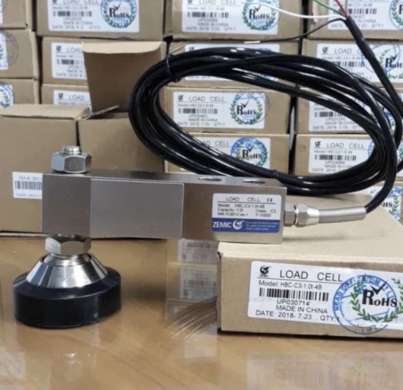 Promo Load Cell Zemic H8c 1 Ton / Sensor Timbangan Zemic H8c 1 Ton ...