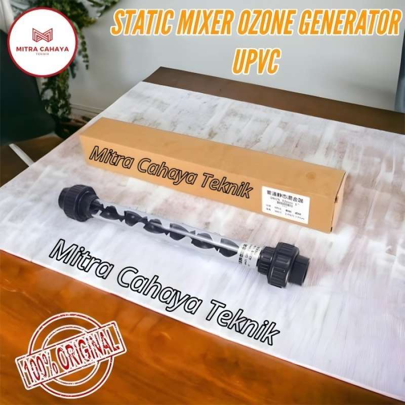 Promo Statis Mixer Ozone 1inc Static Mixer Ozone 1 Inch Bahan Pvdf ...