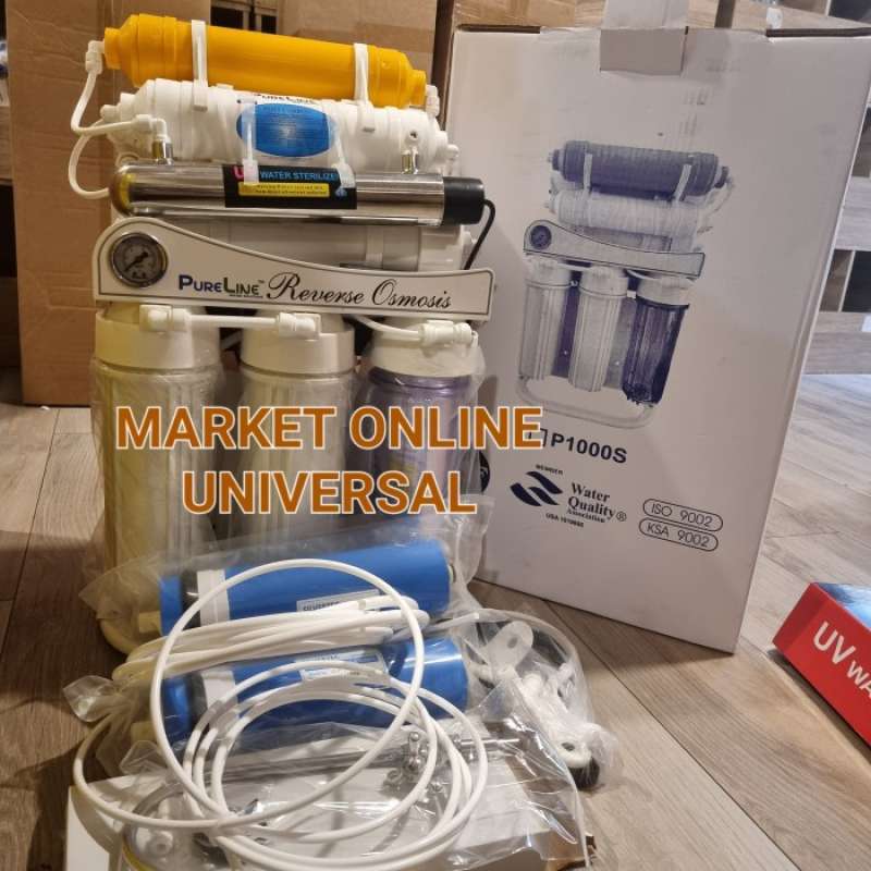 Promo Mesin Ro 1000 Gpd 7 Stage + Uv Ultraviolet / Ro 1000gpd Undersink ...