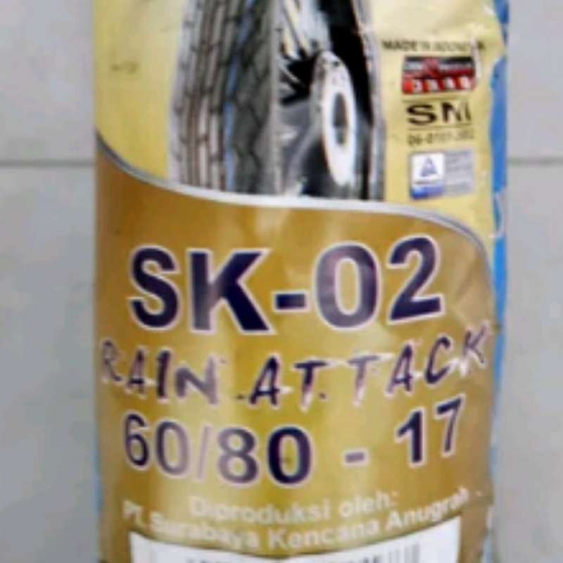 Promo Ban Primaax 60/80-17 Sk-02 Rain Attack Tubetype Bukan Tubeless Diskon 23% Di Seller Baldum ...