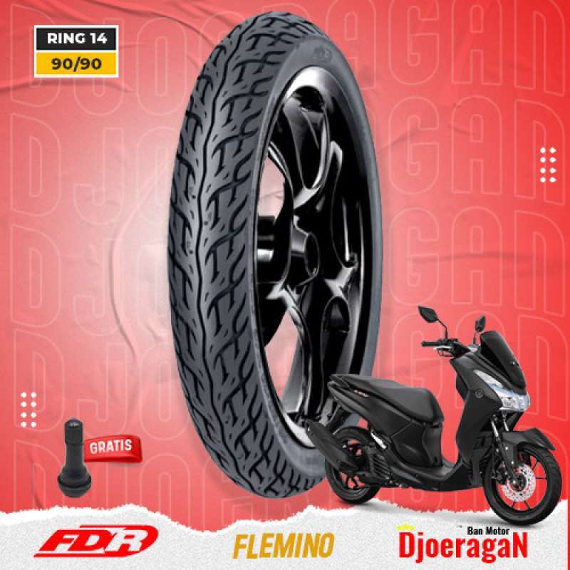 Promo Ban Motor Yamaha Lexi Fdr Flemino 90/90-14 Tubeless Vario Beat ...
