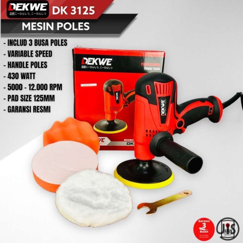 Promo Mesin Poles Mobil Pengkilap Body Motor Dee Dk3125 Diskon 23 Di 3346