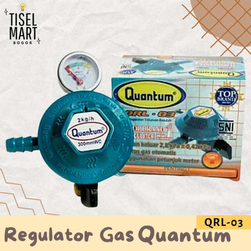Promo Regulator| Kepala Regulator | Kepala Regulator Gas Quantum Qrl-03 Diskon 23% Di Seller ...