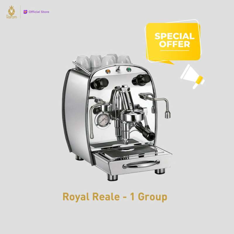 Promo Espresso Coffee Machine | Royal Reale - 1 Group Diskon 23% Di ...