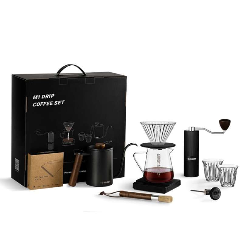 Promo Mhw-3bomber M1 10-in-1 Drip Coffee V60 Set/ Coffee Maker Brewing ...