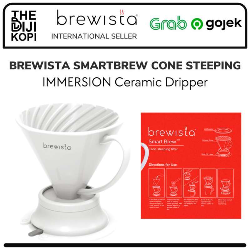 Promo Brewista Smart Brew Immersion Coffee Dripper Steeping Cone Manual ...