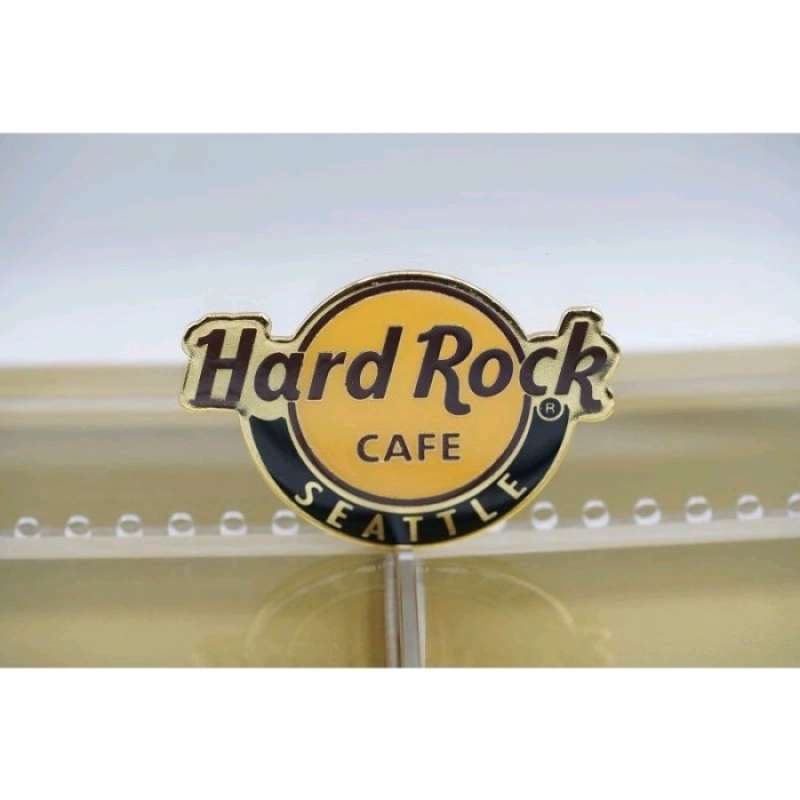 Promo Hard Rock Cafe Classic Logo Seattle Magnet Fridge Usa Merchandise ...