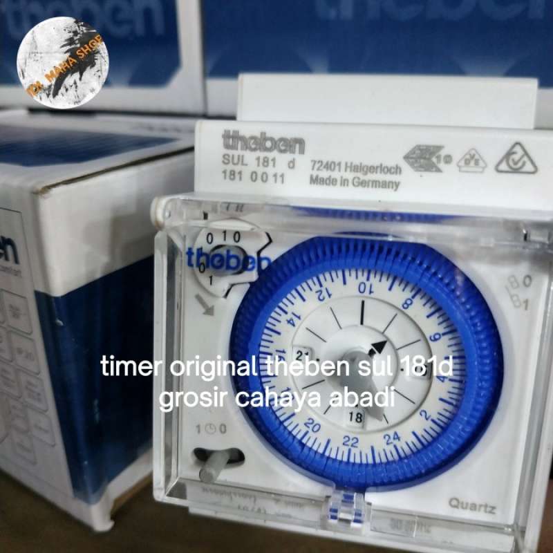 Promo Timer Omron Theben Sul 181d/sul 181 D/timer Theben Original/timer ...