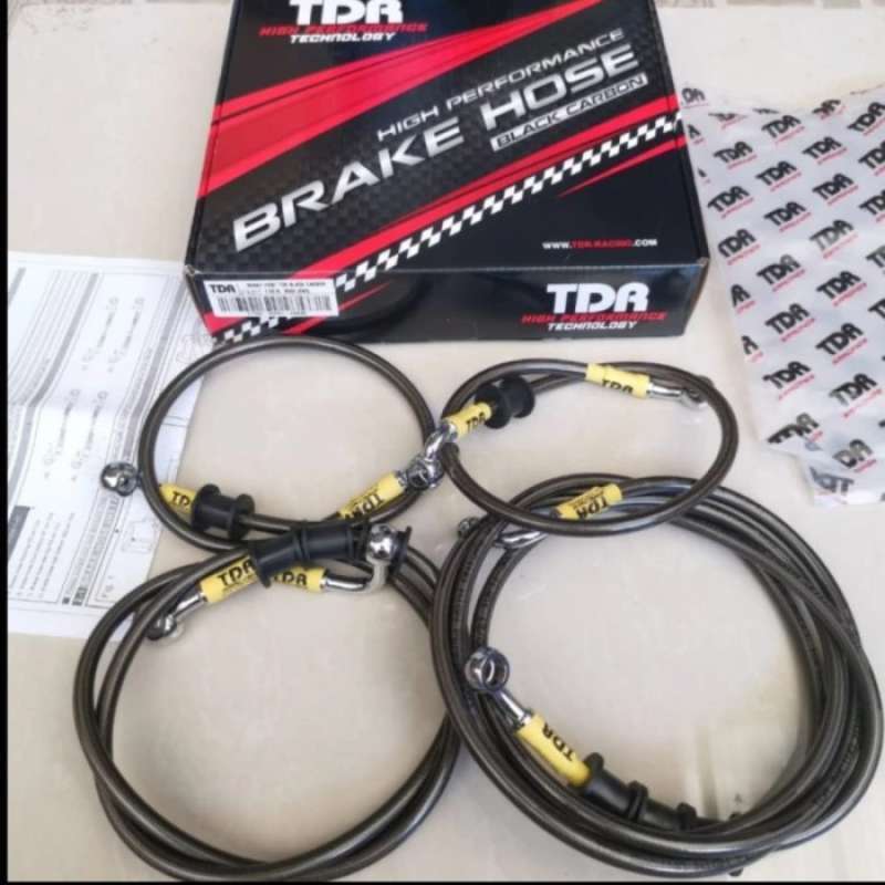 Promo Selang Master Rem Tdr Racing Black Carbon New 155 2020 - 2022 Abs ...