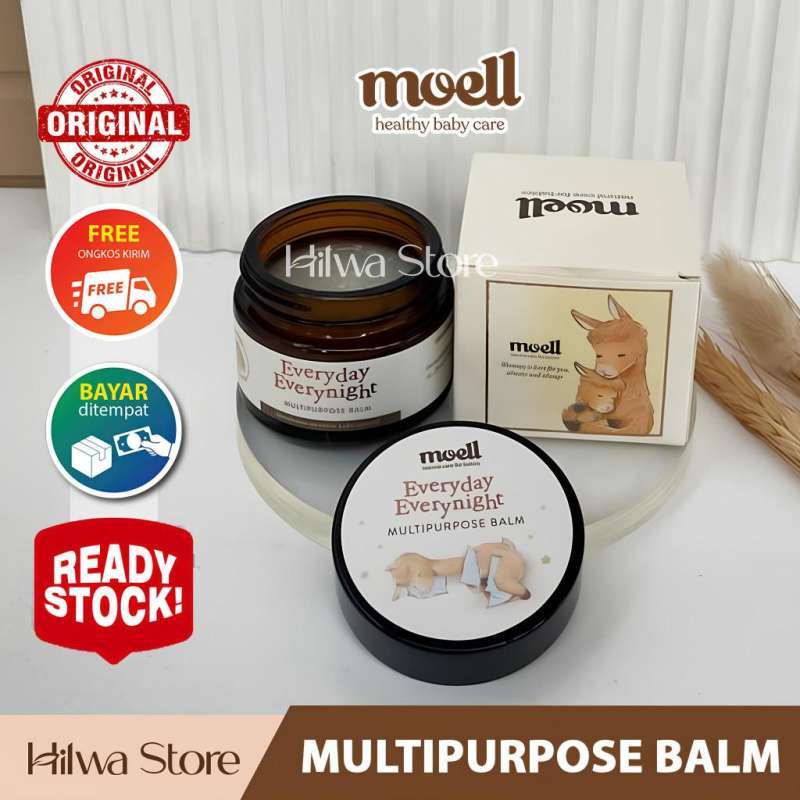 Jual Moell Multipurpose Balm 30gram - Menutrisi & Membantu Mengatasi ...