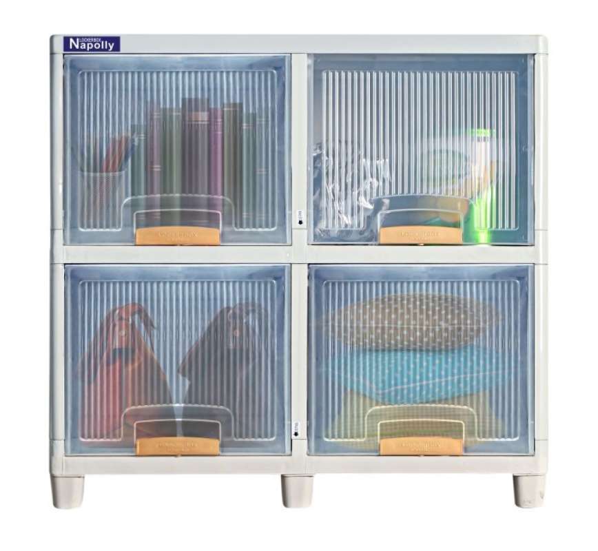 Promo Napolly Locker Box Transparan Lb 2204 Tp Tempat Penyimpanan ...