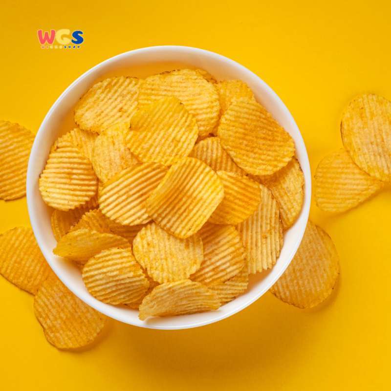 Jual Golden Duck Gourmet Salted Egg Yolk Potato Chips Ridges 80g Di ...