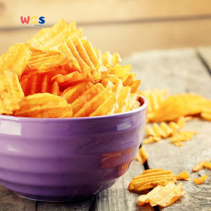 Jual Golden Duck Gourmet Salted Egg Yolk Potato Chips Ridges 80g Di ...