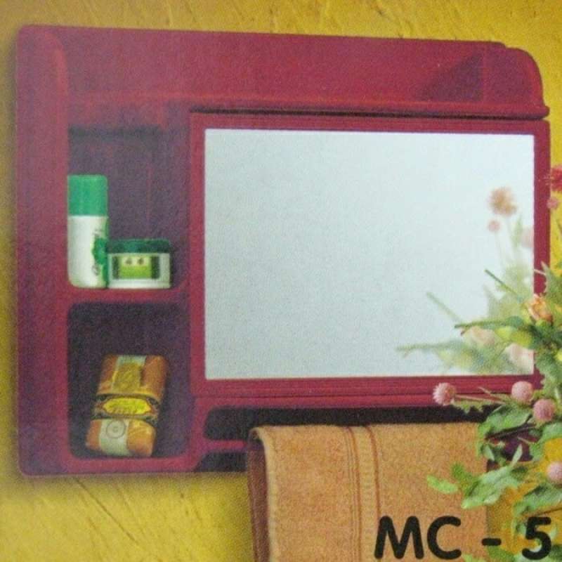 Promo Maspion Kotak Sabun Kaca Dinding / Mirror Box Cabinet Mc-5 Diskon ...