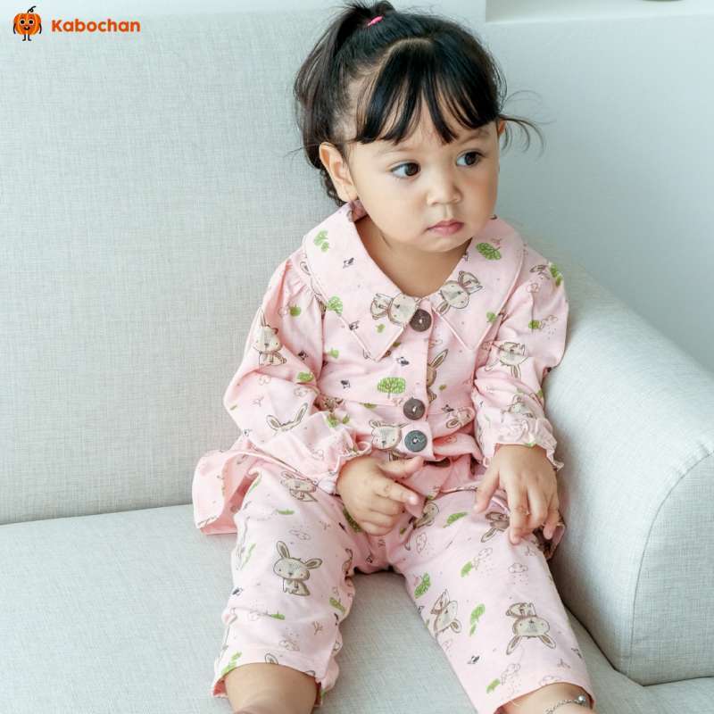 Jual Kabochan Olivia Set Panjang - Setelan Anak Perempuan - 1 Tahun ...