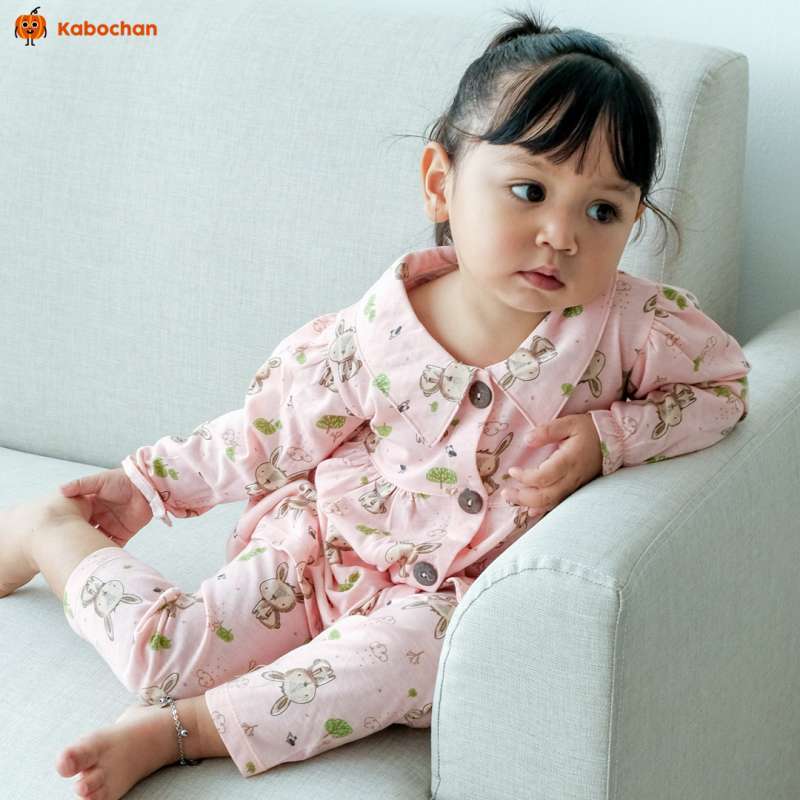 Jual Kabochan Olivia Set Panjang - Setelan Anak Perempuan - 1 Tahun ...