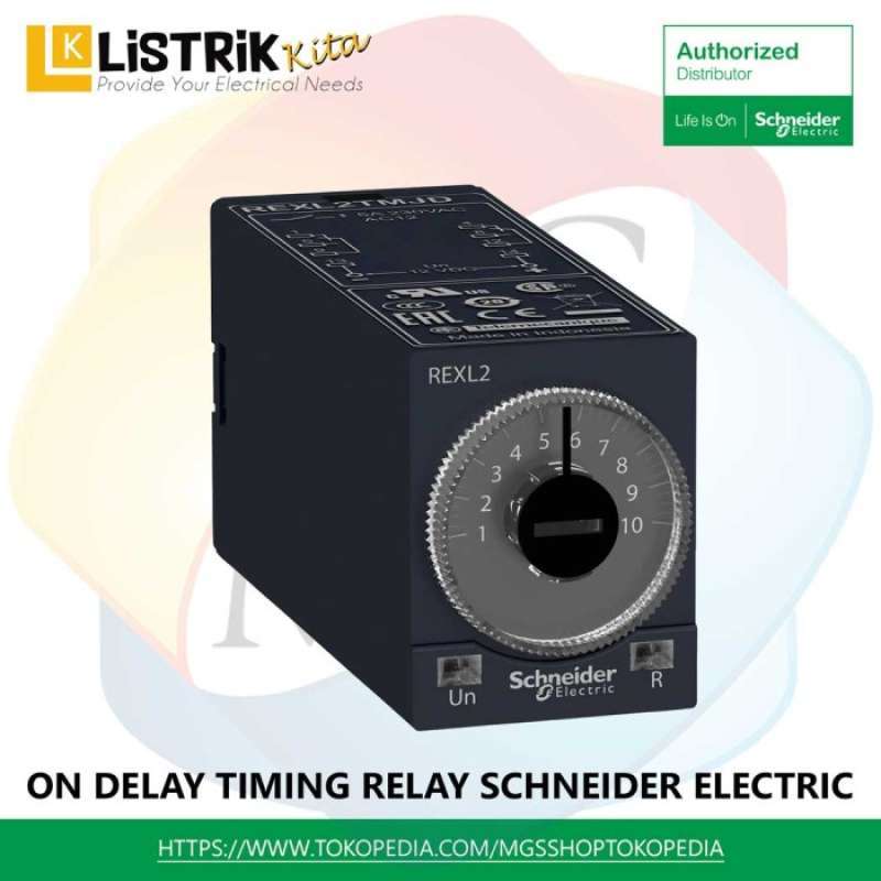 Jual Schneider Plug-in Timer 2c/o 240vac - Rexl2tmp7 Di Seller Consume ...