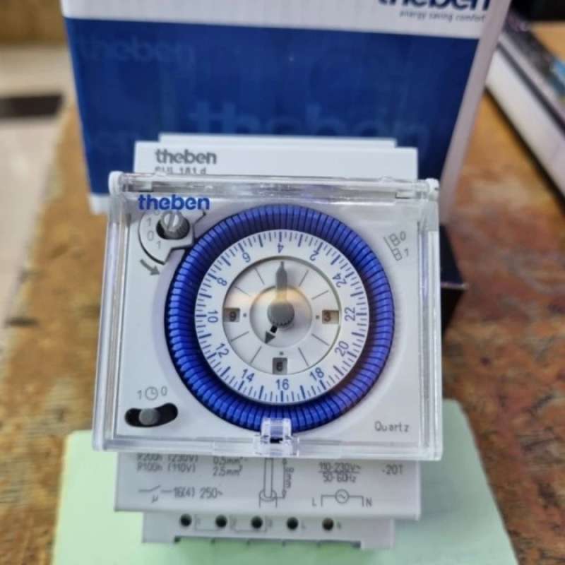 Jual Timer Switch Analog 100-240v Ac Theben Sul 181 D Original ...